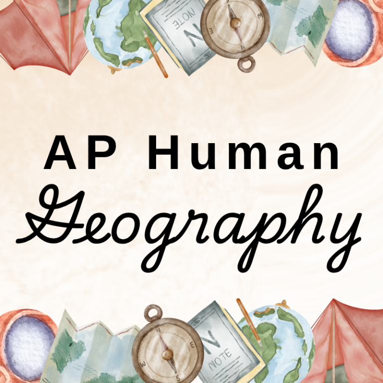AP® Human Geography – Kingsbridge Scholars